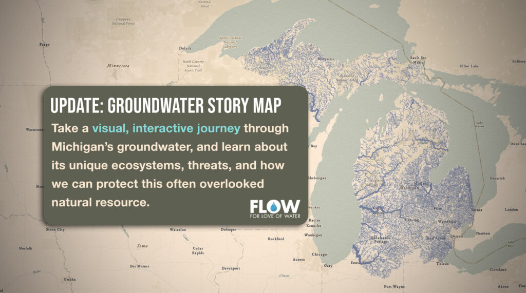 Groundwater Story Map: updated, interactive data on Michigan's hidden ...